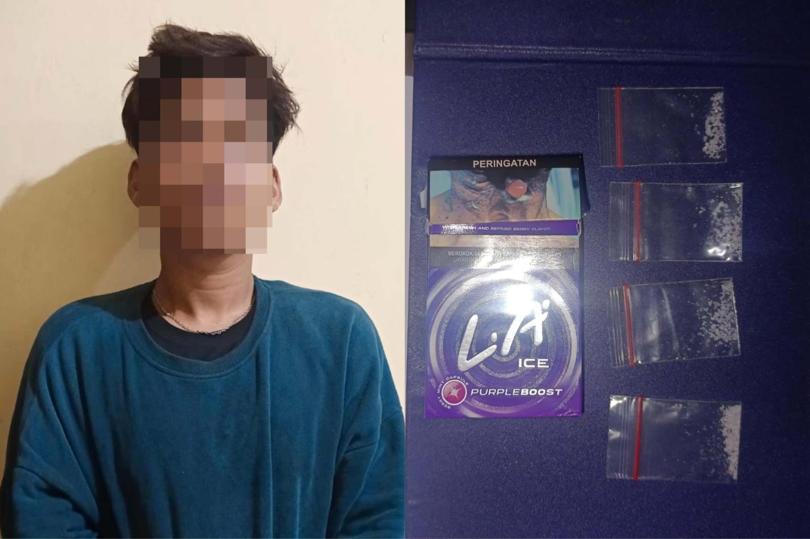 Lagi, Modus Simpan Sabu dalam Bungkus Rokok Bekas Kembali Terungkap di Balikpapan